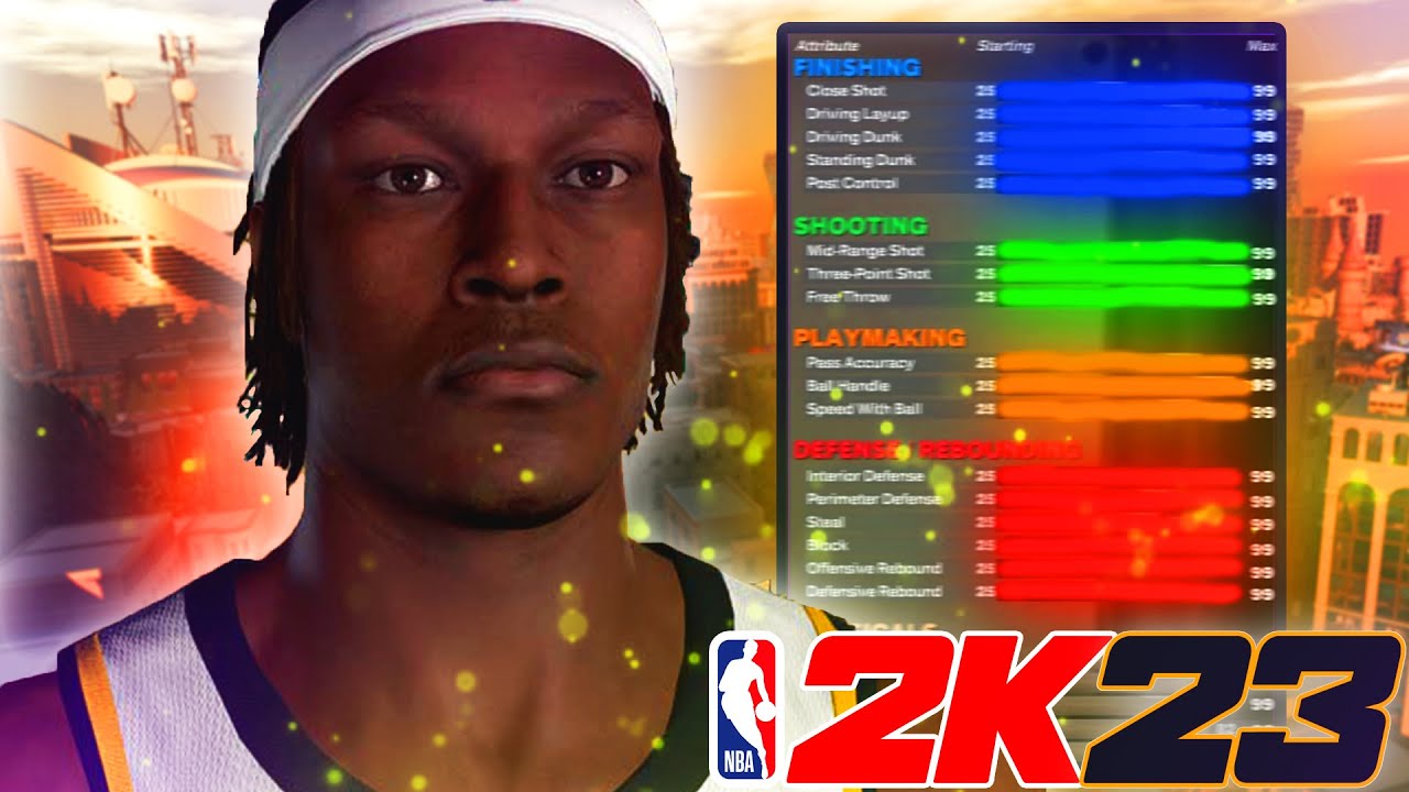 NBA 2K23 *RARE* MYLES TURNER BUILD | DOMINANT 2-WAY 3-LEVEL SCORING C W ...