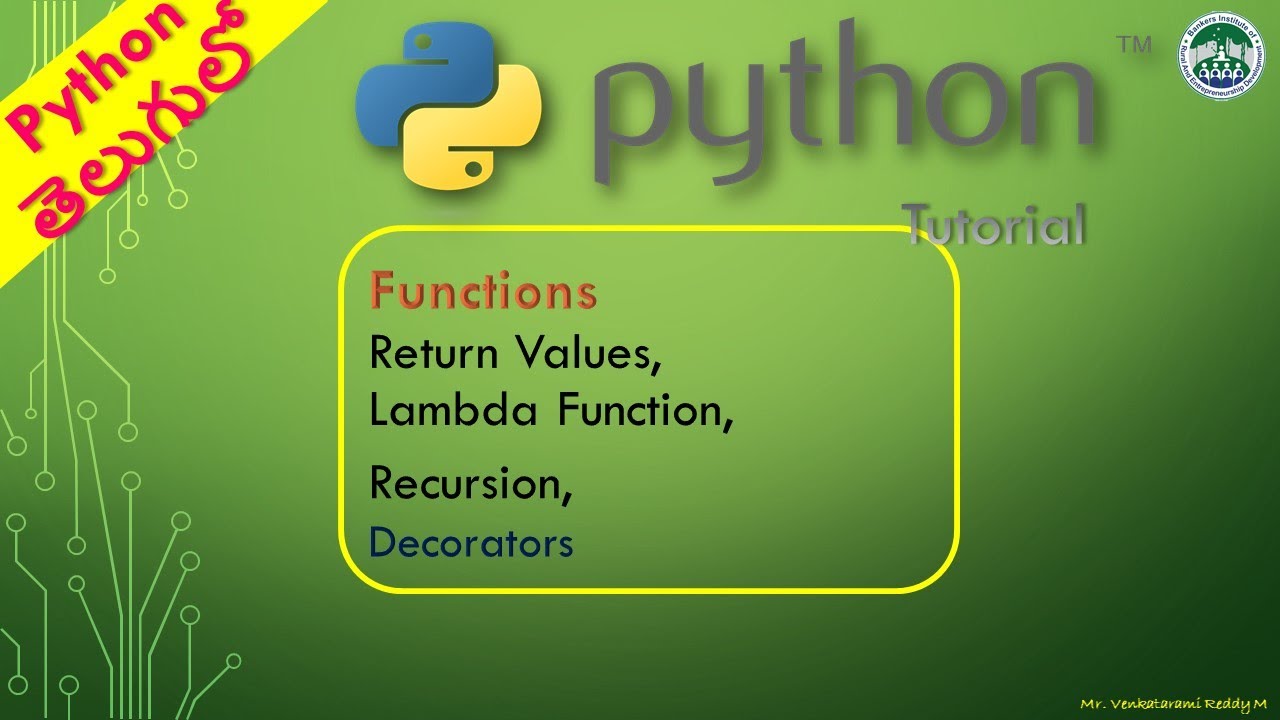 Python Tutorial Function Decorators Youtube 6946
