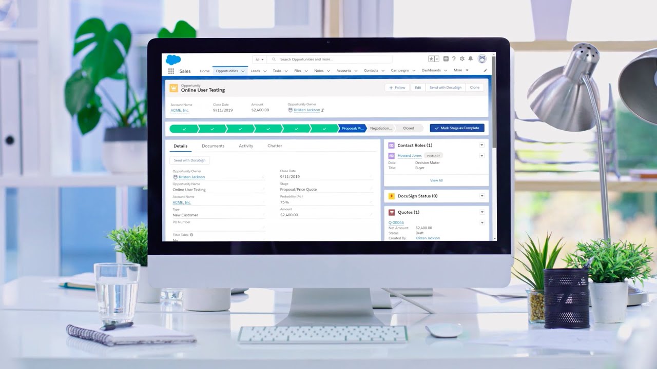 DocuSign eSignature for Salesforce 製品紹介 - YouTube