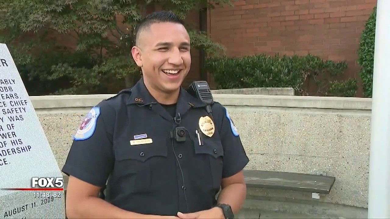 Cobb County Police honor officer for heroism - YouTube