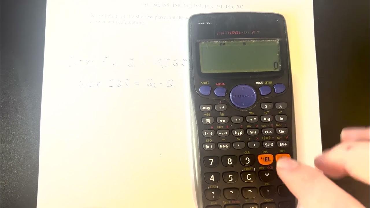 Quartiles on Calculator | Finding Outliers with Quartiles and IQR ...