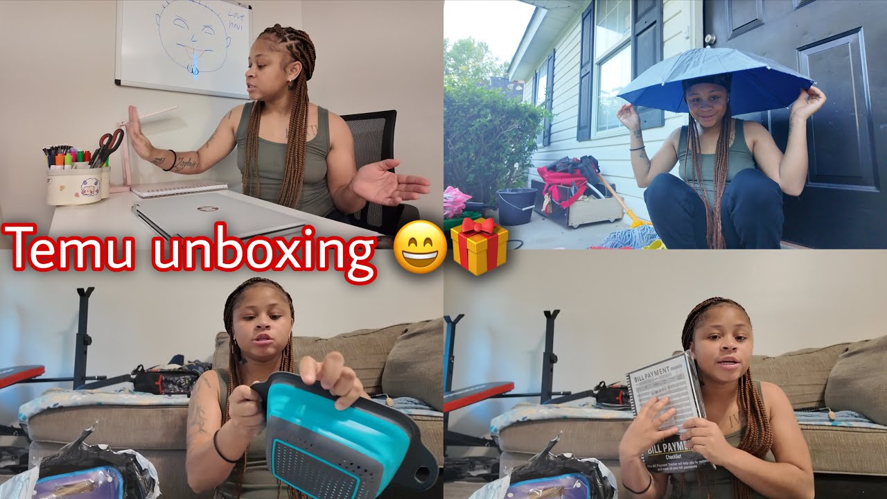 Huge TEMU Unboxing Haul 🌸 Affordable Finds You Need!| Zanadia Simone ...