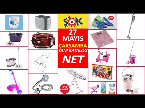 ŞOK 27 MAYIS 2020 | TAM KATALOG | TEK TEK NET SUNUM