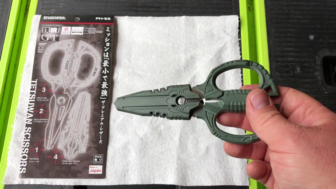 Engineer PH-55 Scissors Quick Look - YouTube