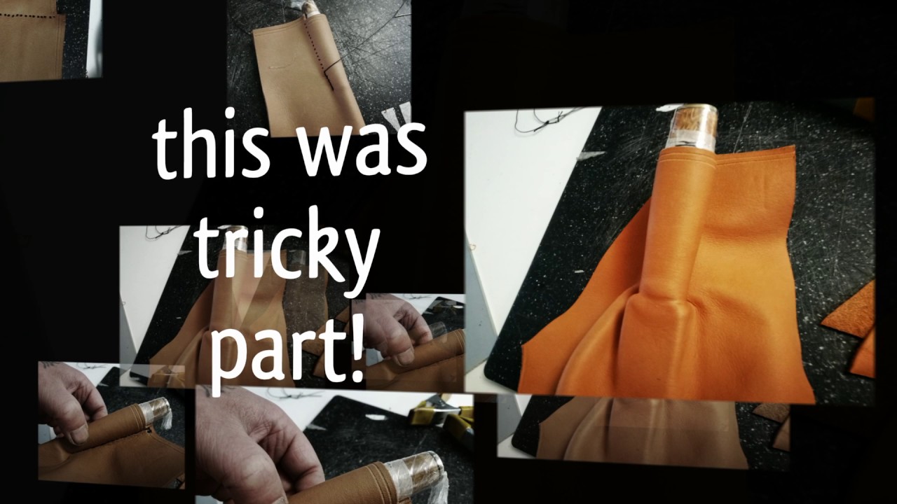 Making a double sheath part1 - YouTube