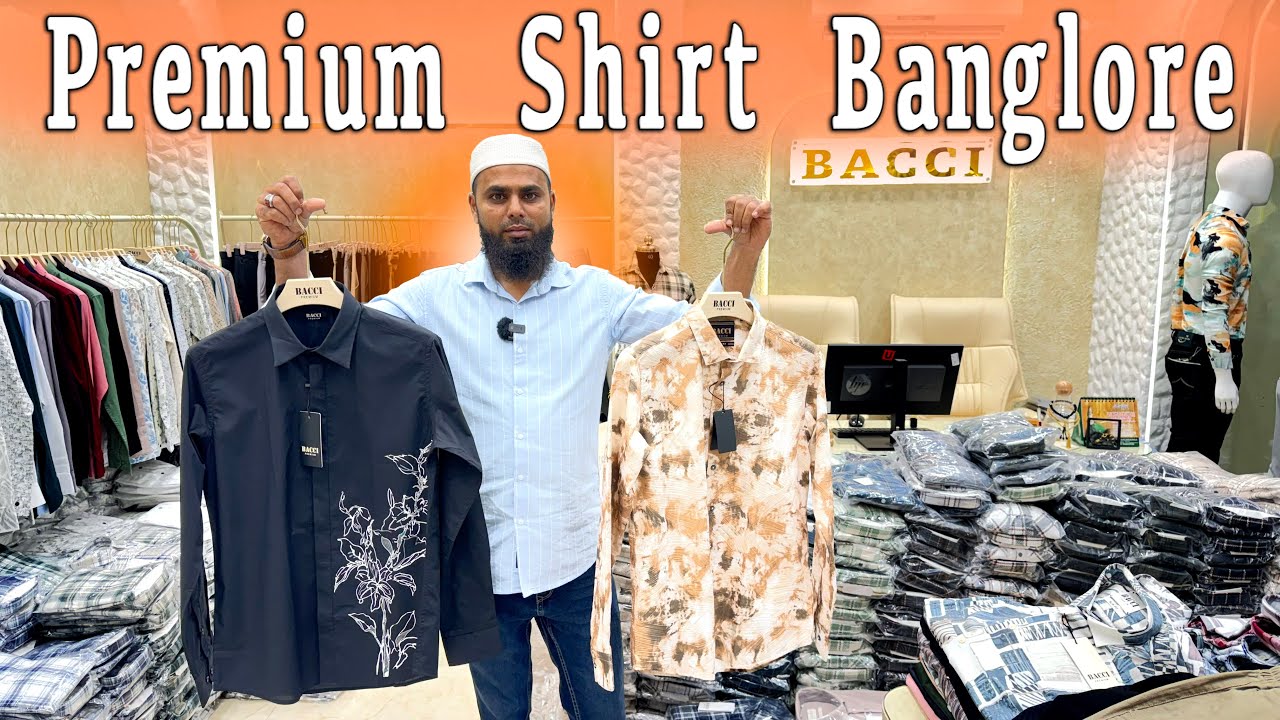 Quality shirts Manufacturer from Bangalore / Premium shirts / Bacci ...