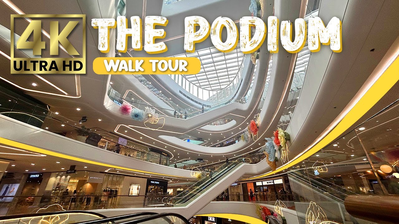 FUTURISTIC Mall in the Philippines! | SM The Podium | Full Walking Tour ...