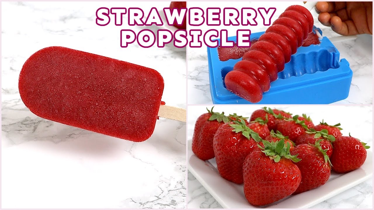 Healthy Homemade Fruit Popsicles | Easy Healthy Popsicle | 2-INGREDIENT ...