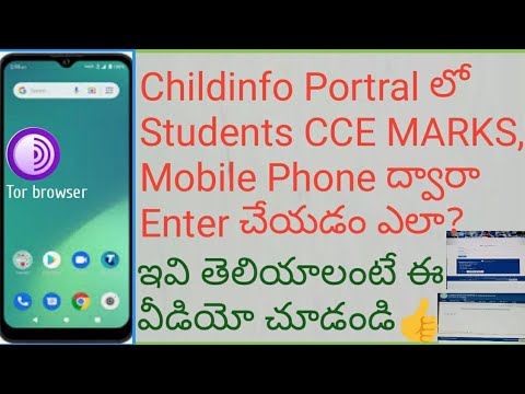 How to Enter CCE FA1,FA2,SA1,SA2 Marks in StudentInfo Portal with using ...