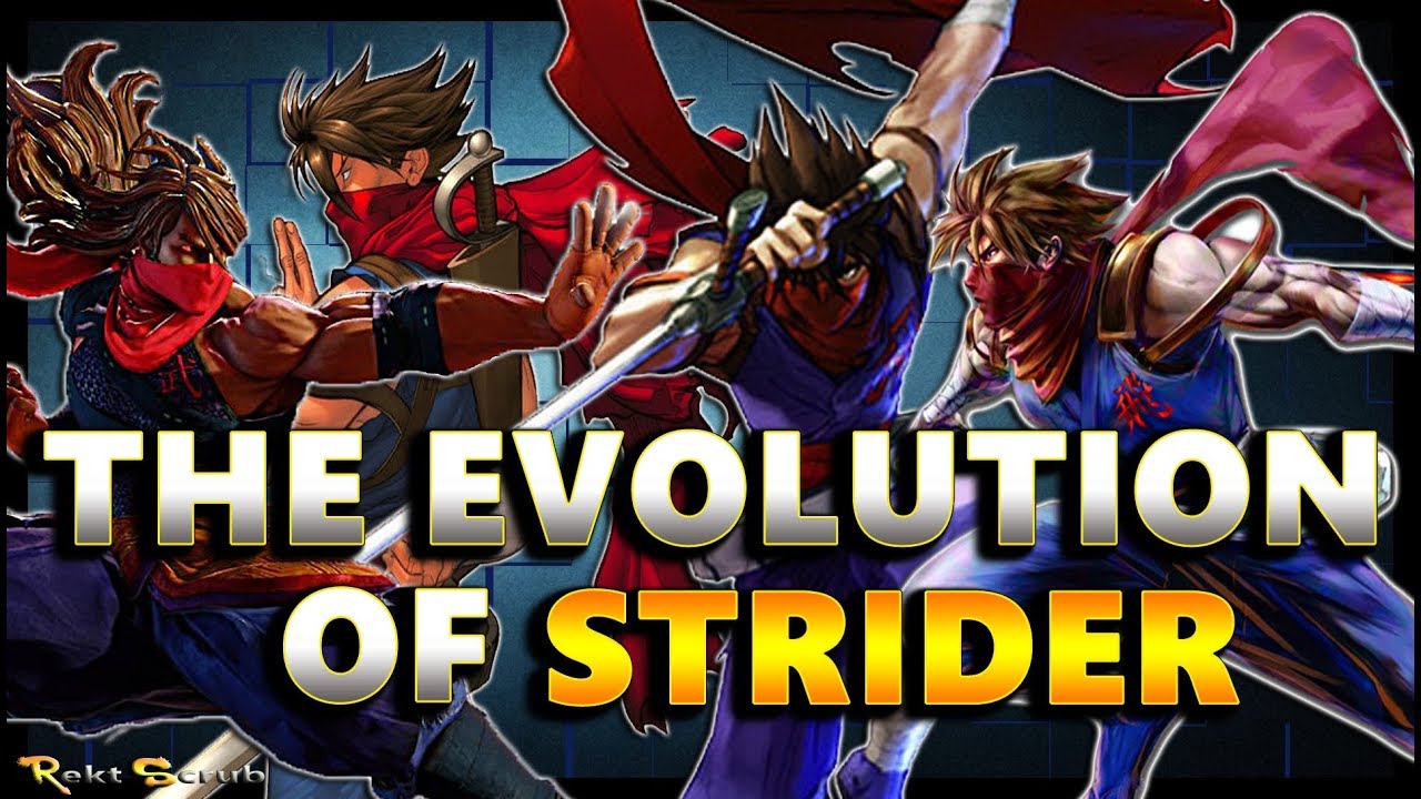 The Evolution Of Strider | Hiryu to Zeku ( 1989 - 2017 ) - YouTube
