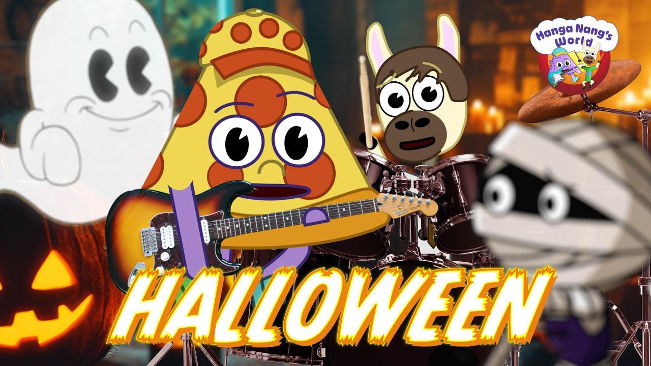 Halloween! A Hanga Nang and Lid Llama Music Video - YouTube
