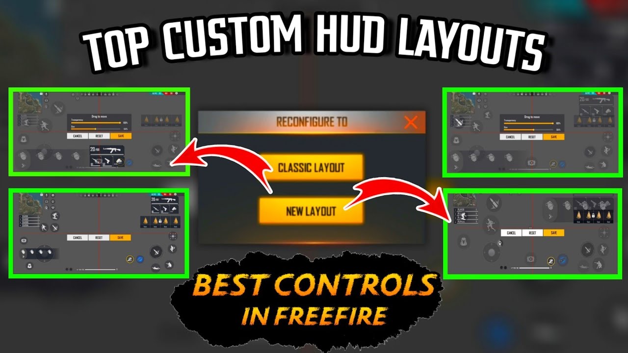 FREE FIRE BEST CONTROLS USED BY PRO PLAYERS || HOW TO BECOME FASTEST ...