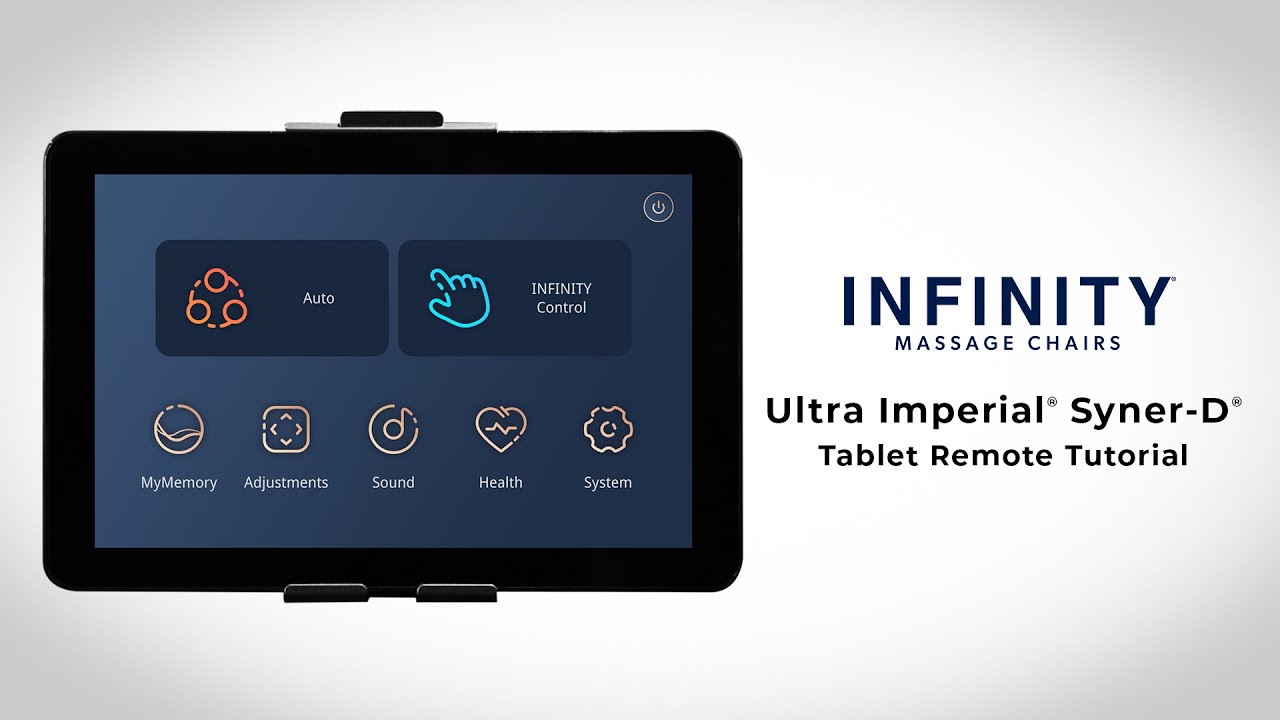 Infinity Ultra Imperial Tablet Remote Tutorial - YouTube