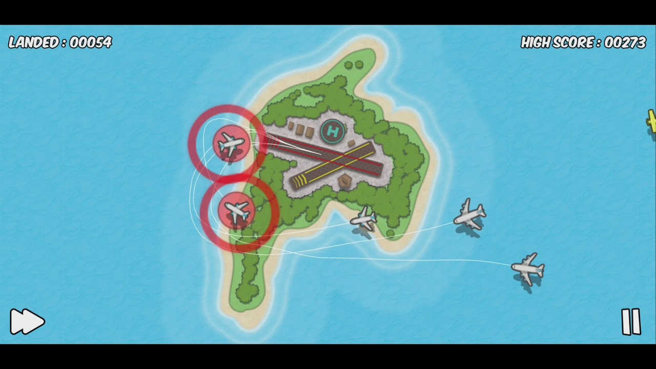 Planes control - gameplay on extreme difficulty - YouTube