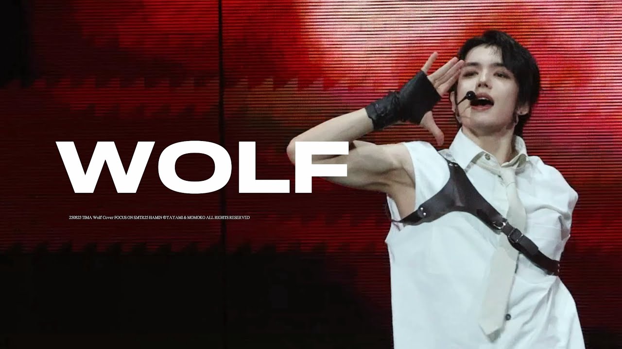 [4K] 20250823 TIMA MACAU SMTR25 Hamin 하민 李河民 Focus - “Wolf” Fancam ...