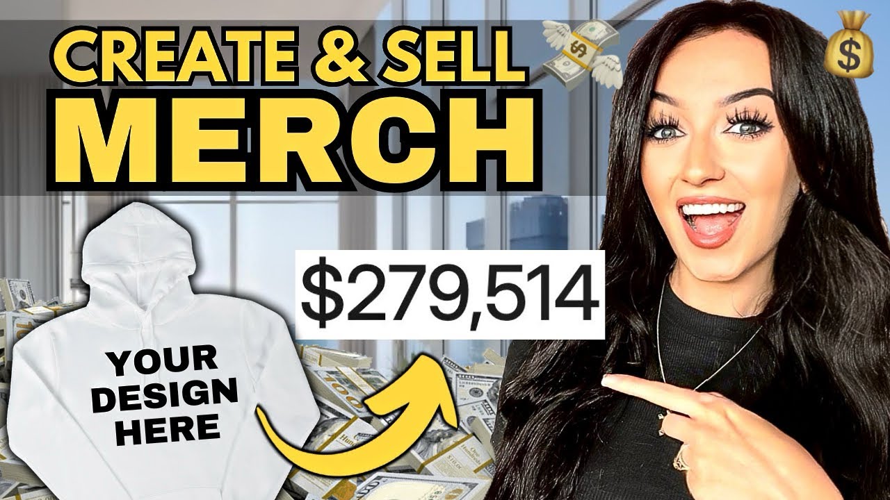 Make $300/Day Selling Your Own Merch! (HOW TO START NOW) - YouTube