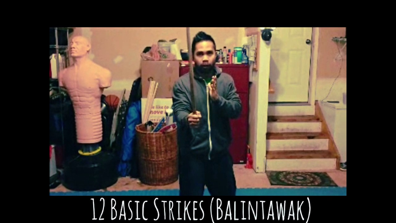 12 Basic Strikes Balintawak - YouTube