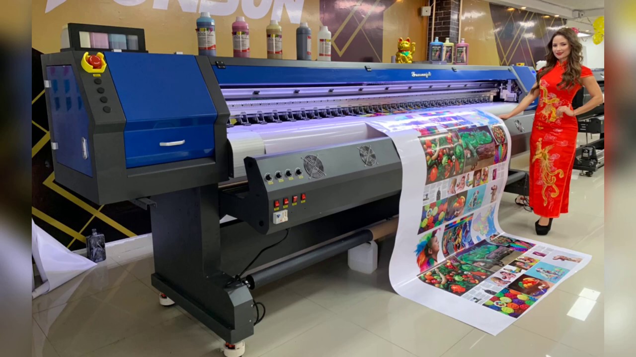 FUNSUN Large format printer - YouTube