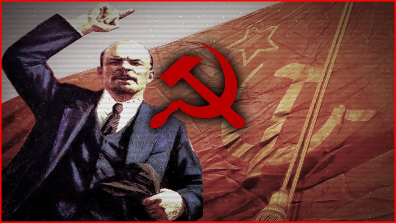 Ленинское Знамя - Soviet Russian Communist Song (Lenin's Banner) - YouTube