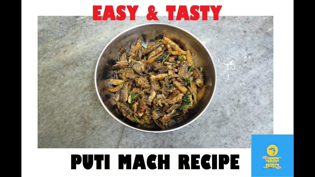 Easy Puti Mach Recipe | করলা পুঁটি মাছের চচ্চড়ি - YouTube