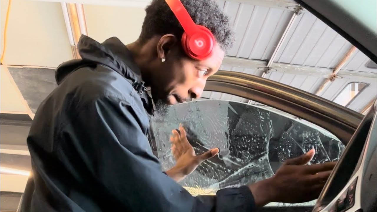 How to install window tint - YouTube