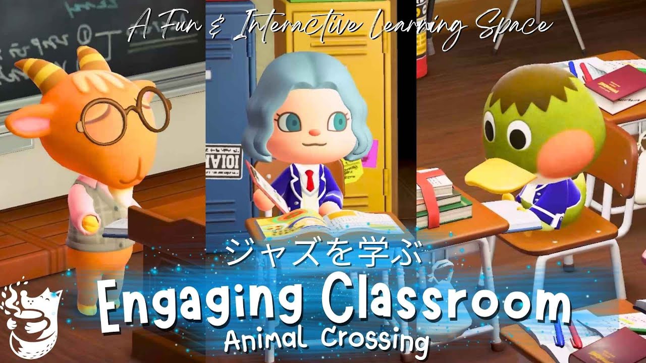 📖 Engaging ACNH Classroom – A Fun & Interactive Learning Space! Study ...