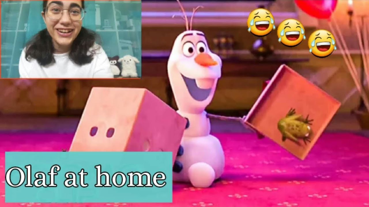 😂Frozen Olaf at home Official digital series Reaction - YouTube