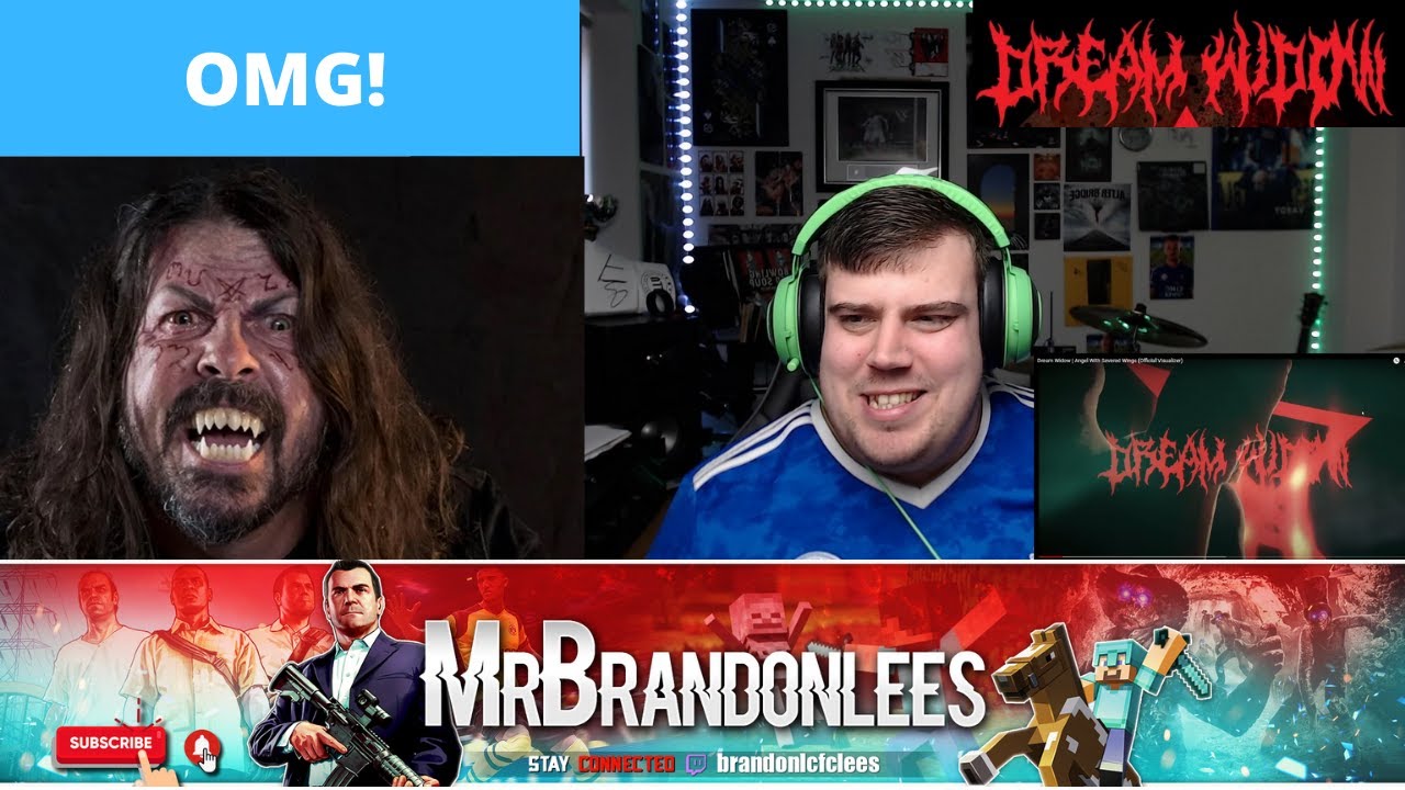 OMG! - Dream Widow (Foo Fighters) - Angel With Severed Wings - REACTION ...
