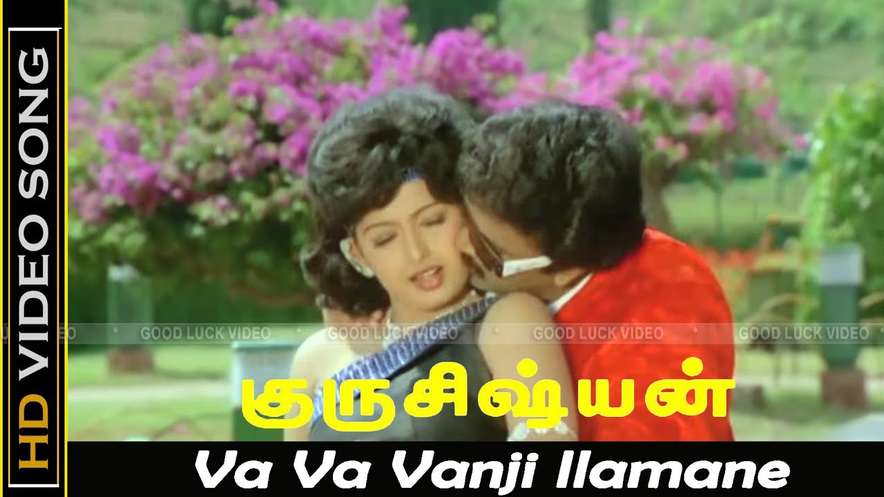 Va Va Vanji Ilamane Song | Guru Sishyan Movie | Rajinikanth, Prabhu,Gautami Old Hits | SPB Hits ...