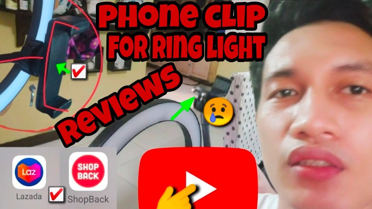 Phone Clip REVIEW For Ring Light Lazada To ShopBack (Kagigising Ko Lang ...