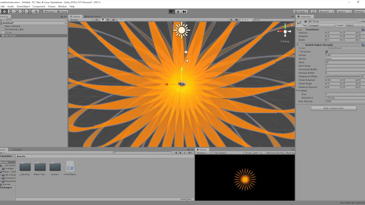 Animated 3D Torus: Sacred Geometry - Advanced - - YouTube