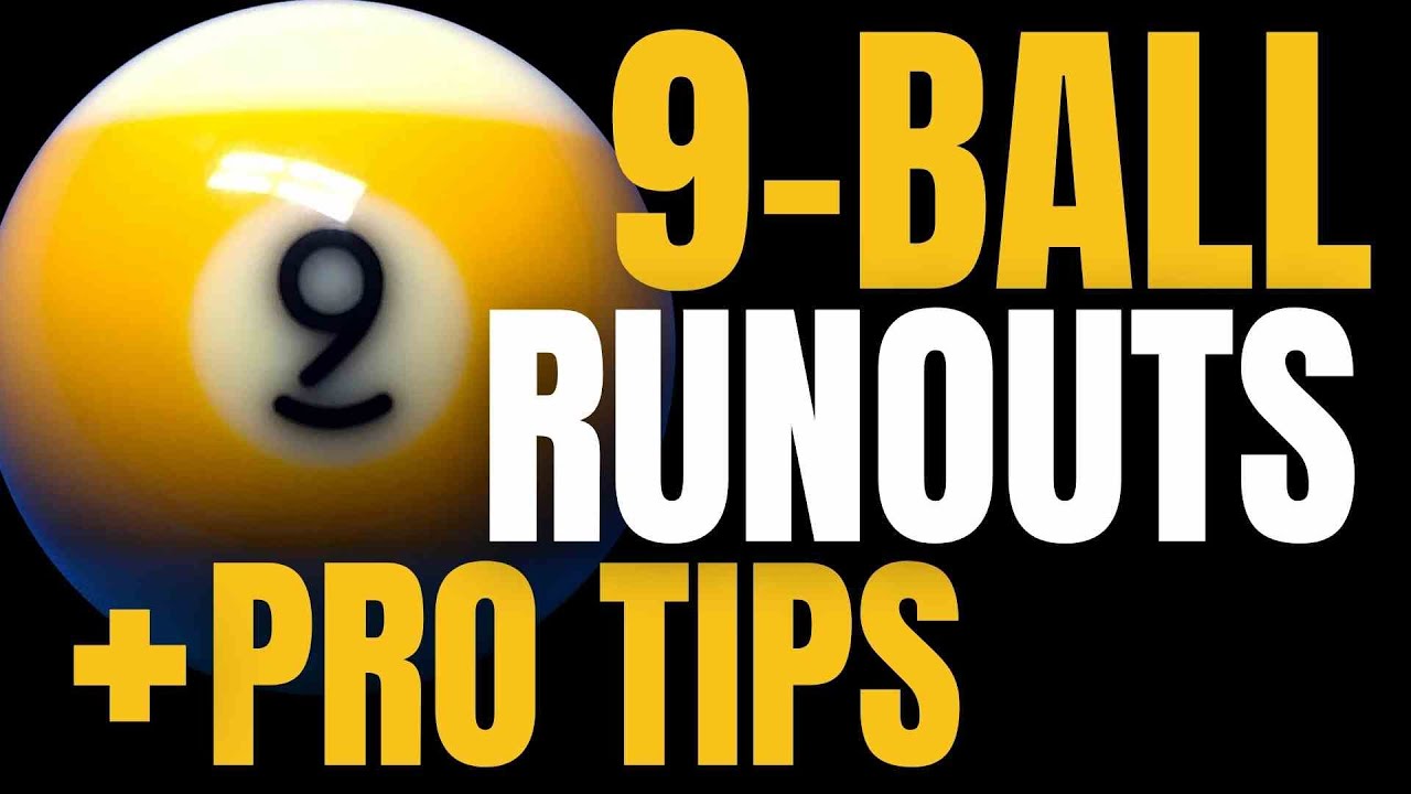 9-BALL RUN OUTS WITH INSTRUCTIONAL COMMENTARY - YouTube