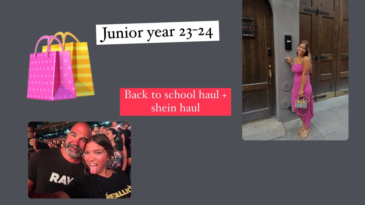 Jr year back to school haul + Shein haul ️‍🔥🛍️🤑 - YouTube