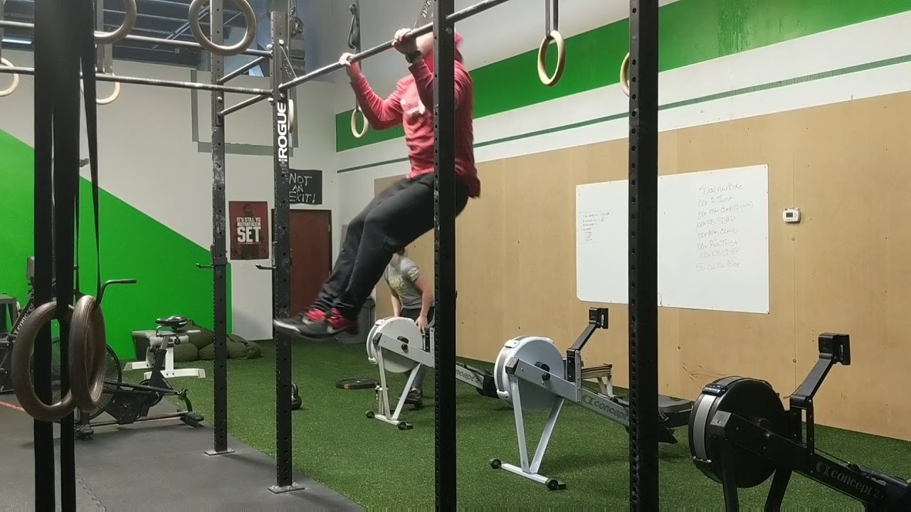 Kip + T2B + Kipping Pull Up + Muscle Up + Roll Over - YouTube