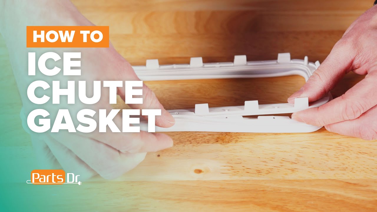 How to replace Ice Chute Gasket Cover part # WPW10347087 on your ...