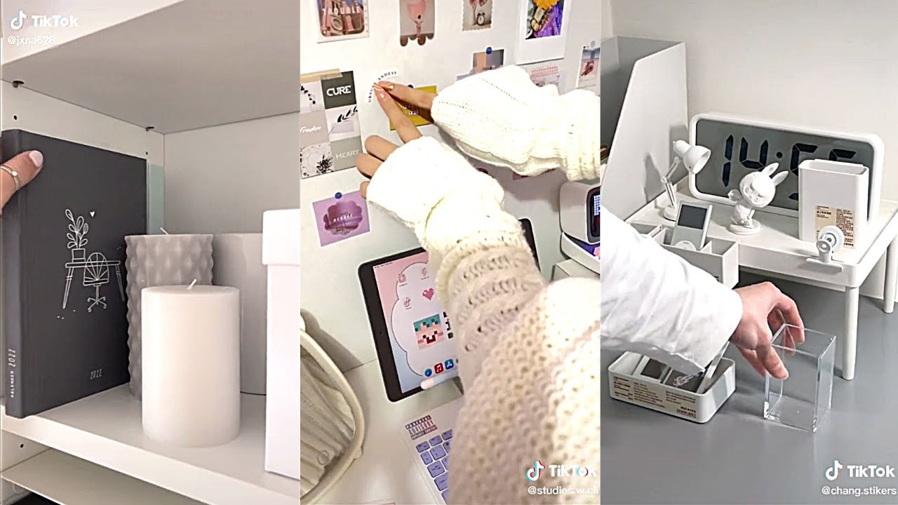 Study Desk Decor Ideas ASMR #1 - YouTube