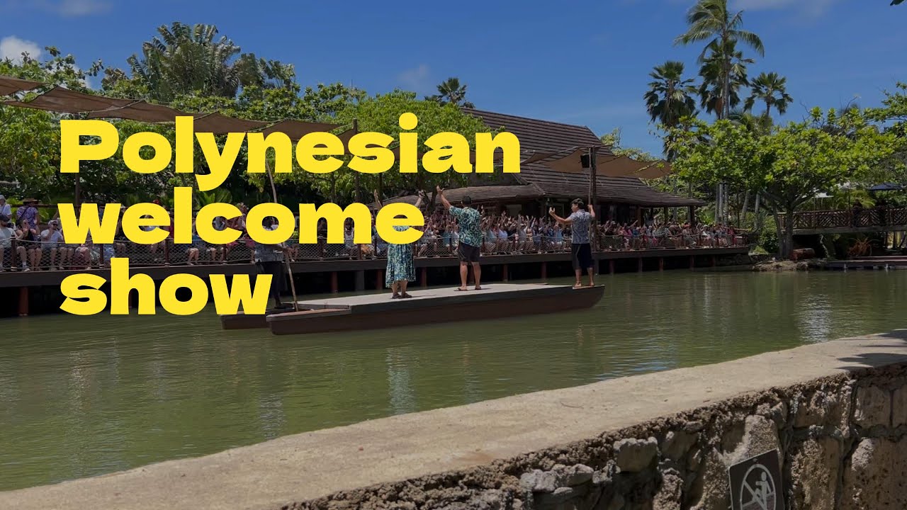 Polynesian Cultural Center Welcome Show | A Colorful Island Greeting in ...