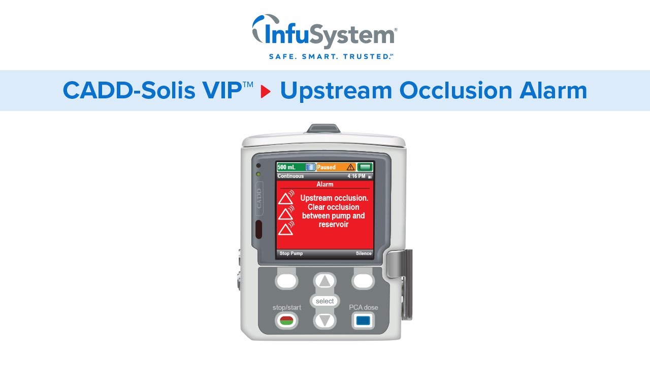 CADD-Solis – Upstream Occlusion Alarm - YouTube