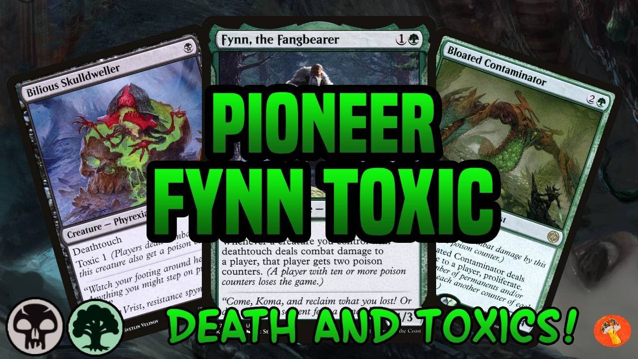 Fynn Toxic! Let's poison our opponents out with some Golgari Deathtouch ...