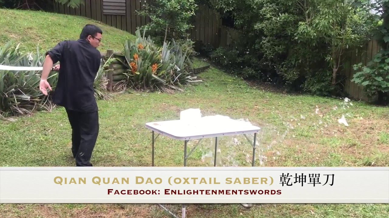 Enlightenment Swords: Qian Quan Dao (Oxtail Saber) - YouTube