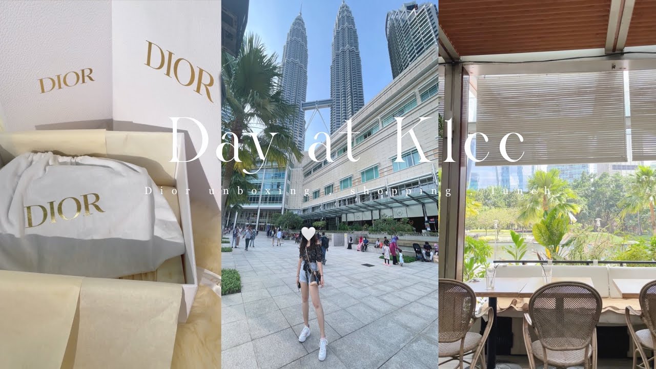Dior Unboxing ﾟ || Shop with me at KLCC, Gucci, Lunch [vlog] - YouTube