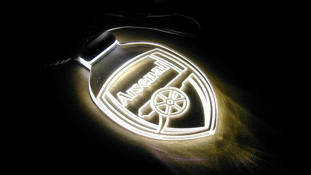 Arsenal LED sign - YouTube