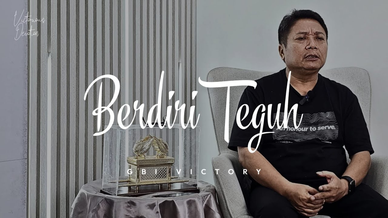 Doa Pagi | Berdiri Teguh (Pdm. Rusel Simanullang) | V-Devotion 19 April ...