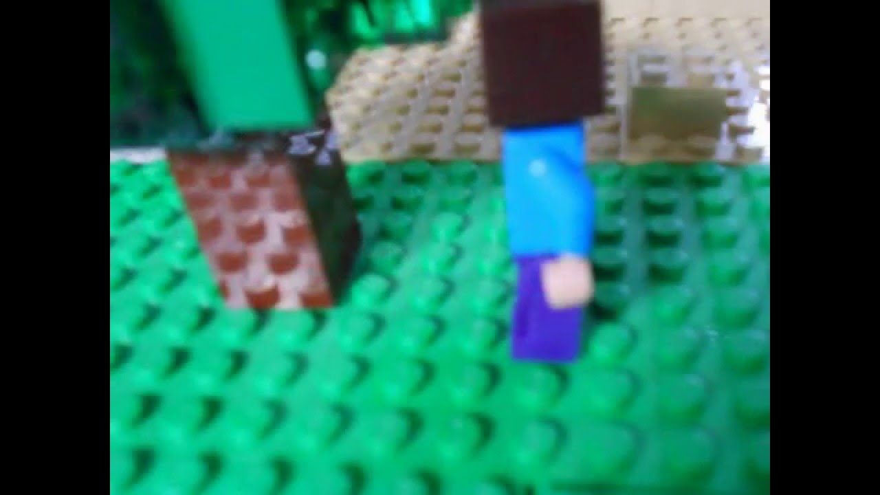 Lego Minecraft Animation -#1- Starting the adventure - YouTube