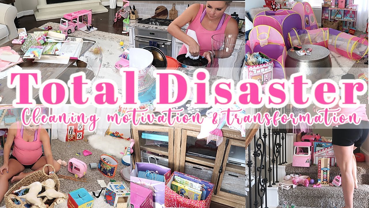 COMPLETE DISASTER CLEANING MOTIVATION / CLEAN HOUSE TRANSFORMATION ...
