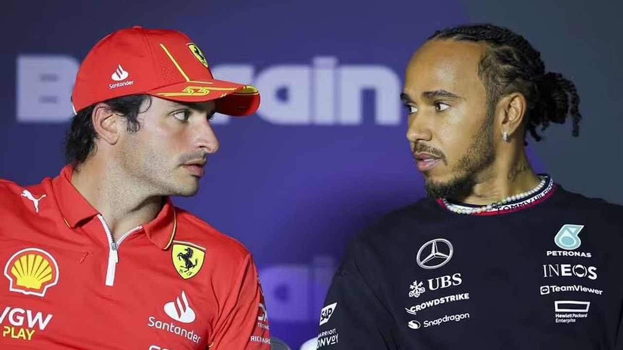 Carlos Sainz sends clear message to Lewis Hamilton as he explains what ...