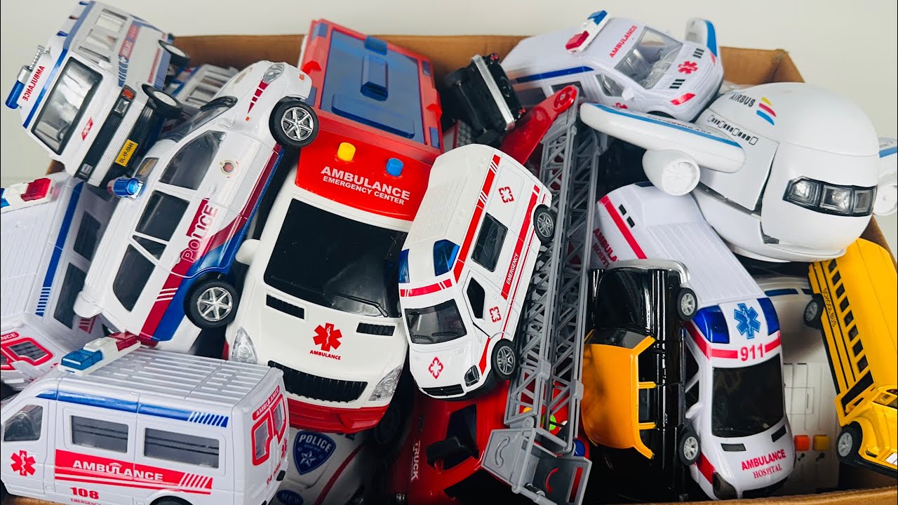 Police Ambulance and Fire truck Sirens | Emergency Vehicle Sounds ...