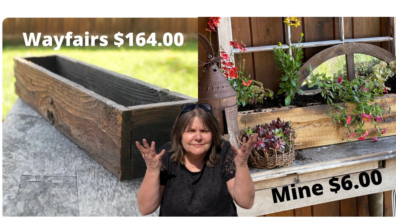 How to Build a Window Box, Using An Air Nailer, Miter Saw, and Impact ...