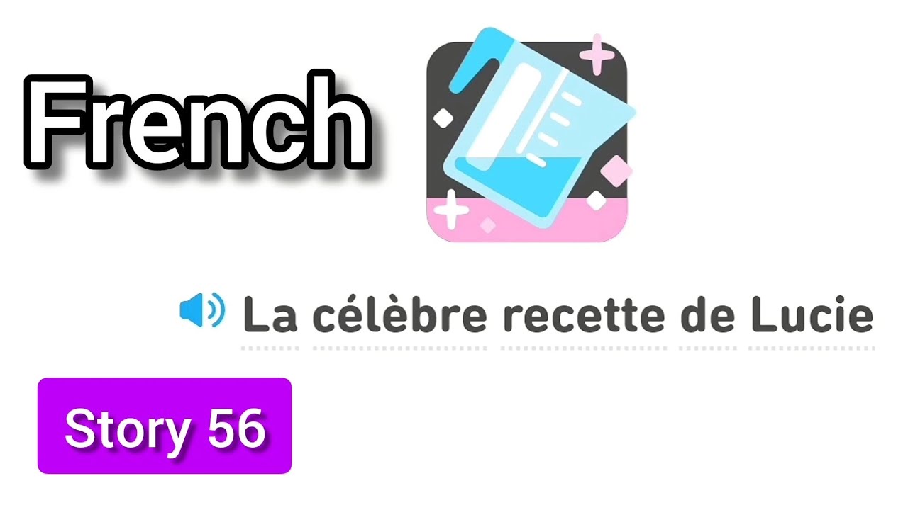 French Story 56: La célèbre recette de Lucie, Improve your French ...