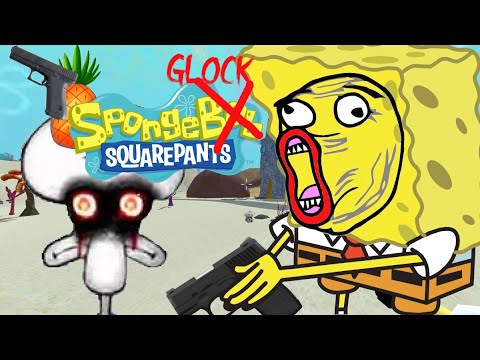 Tentando terminar SpongeGlock SquarePants o mais rápido possível - YouTube